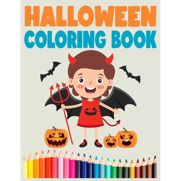 Halloween Coloring Book : Mega Spooky and Scarry Collection of ...