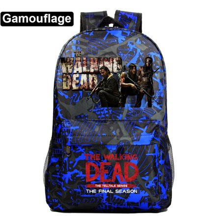 The Walking Dead Backpack for Girls Boys Teens Cool Travel Knapsack ...