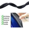 2 count Door Rubber Seal Strip Trim Seal B Pillar Protection Weather ...