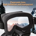 Detachable Full Face Goggle Mask,Riding and Cutting, Anti-UV, Dust, Fog ...