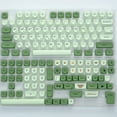 FPWNGL Matcha KOA PBT Keycap Set - 141 ISO Japanese Korean Russian Key ...