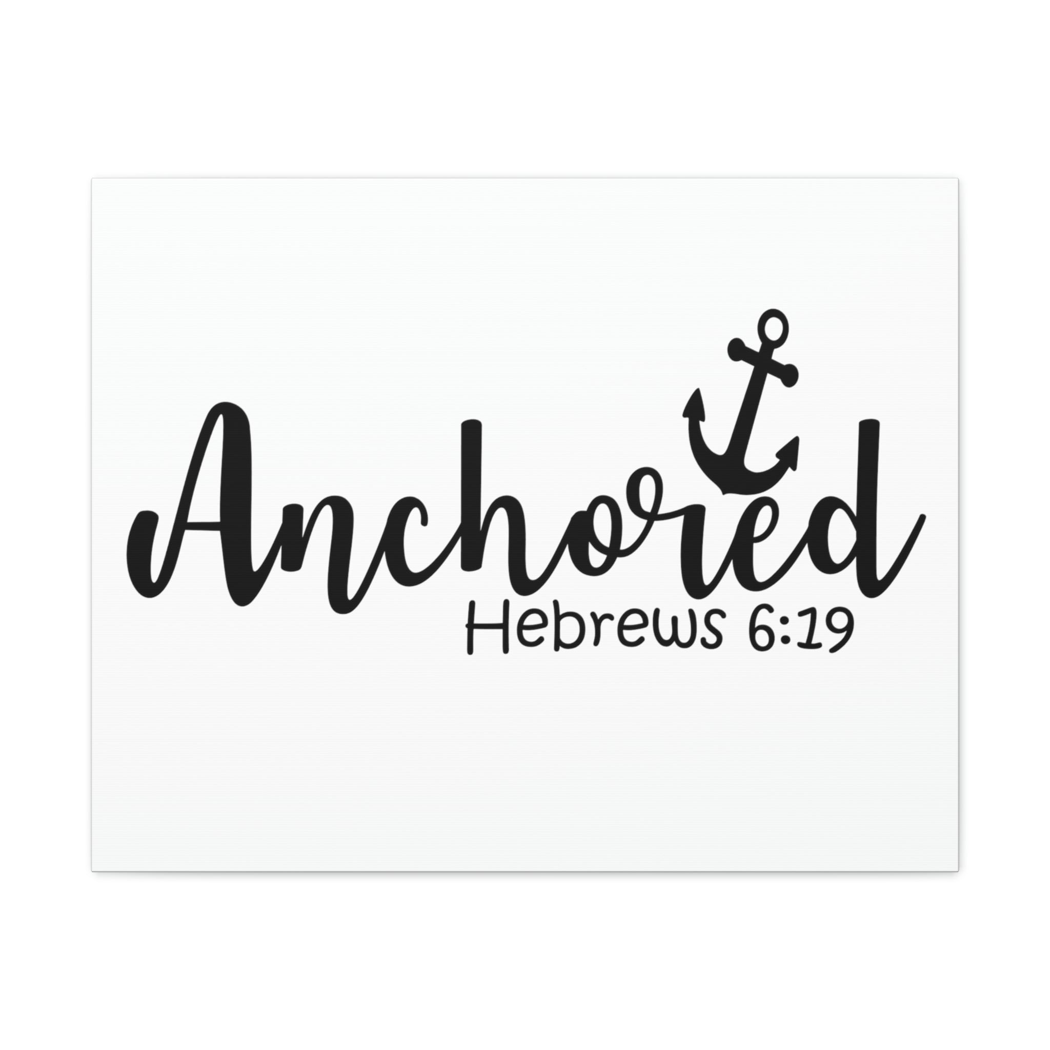 Anchored Hebrews