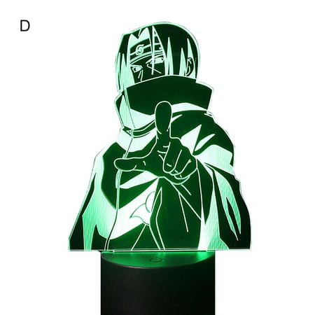 Blue Cartoon Anime Naruto Action Light Desktop Lamp Decor | Walmart Canada