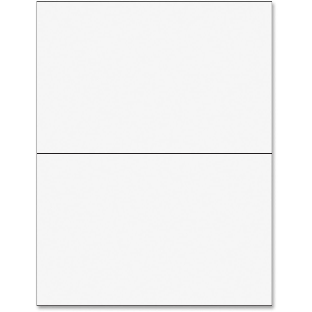 Ace Label Systems 2-UP 8 1/2 x 5 1/2 Blank Label Sheet - Walmart.com ...