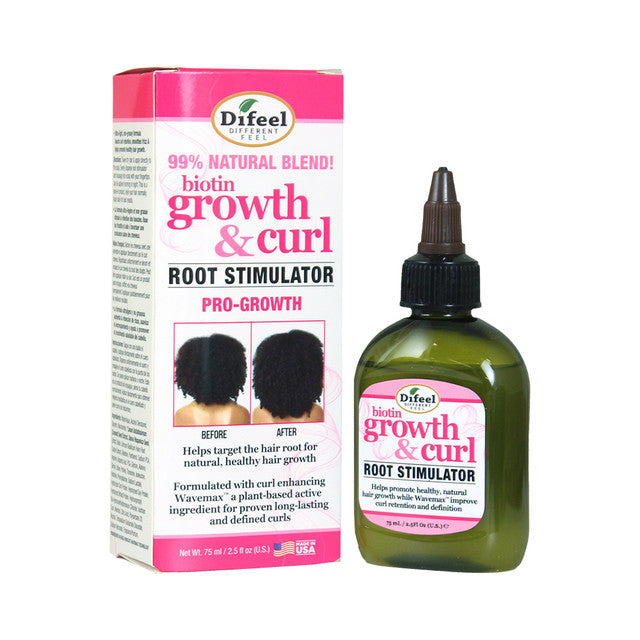 Difeel - Biotin Growth & Curl Root Stimulator Pro-Growth - Walmart.com