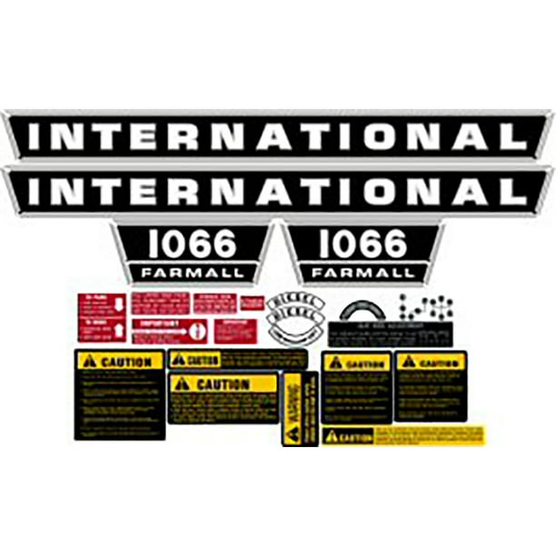 International Harvester Decals