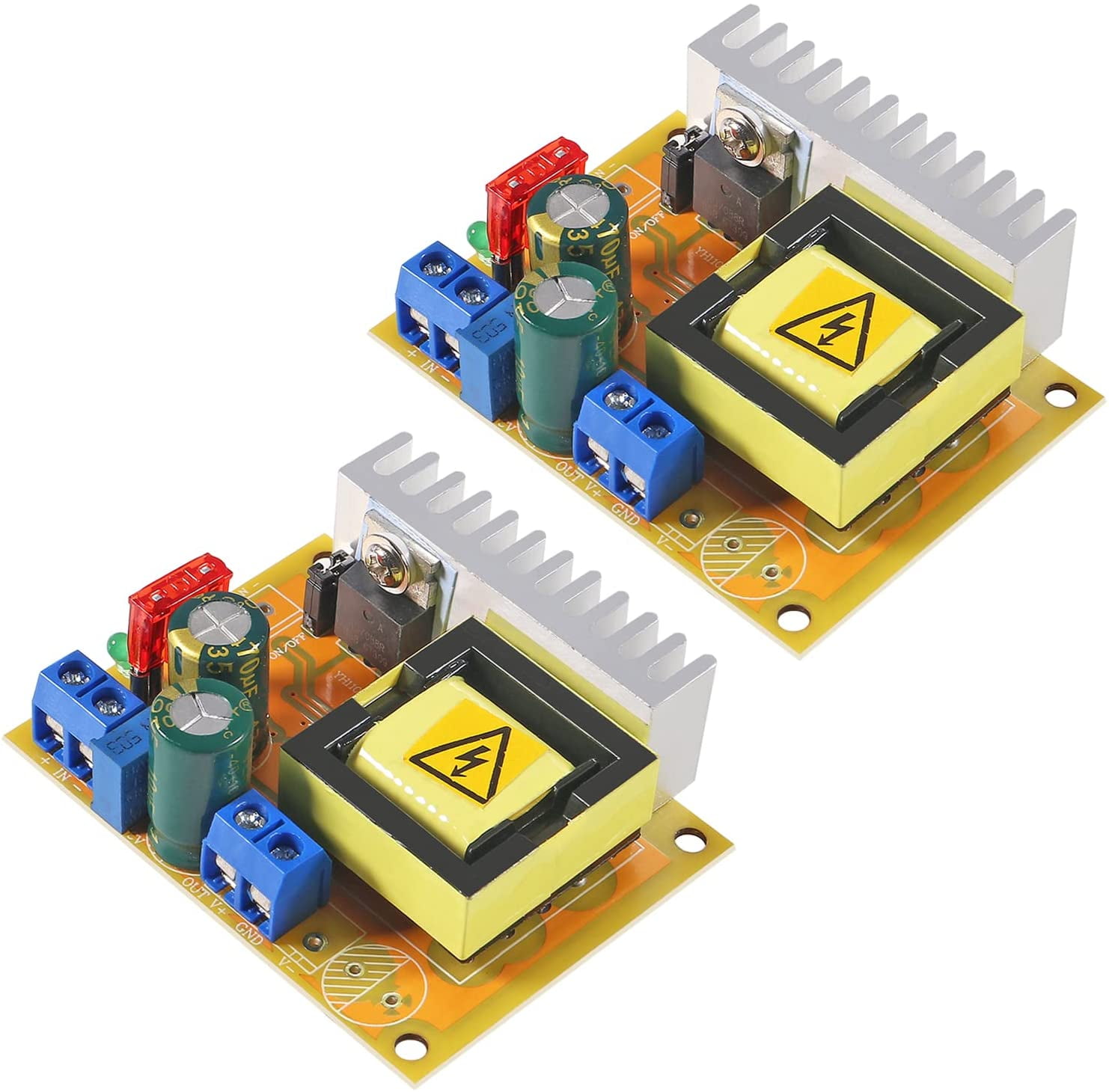 DC-DC high voltage boost module ZVS capacitor charging electromagnetic gun 780V 45-390V ...