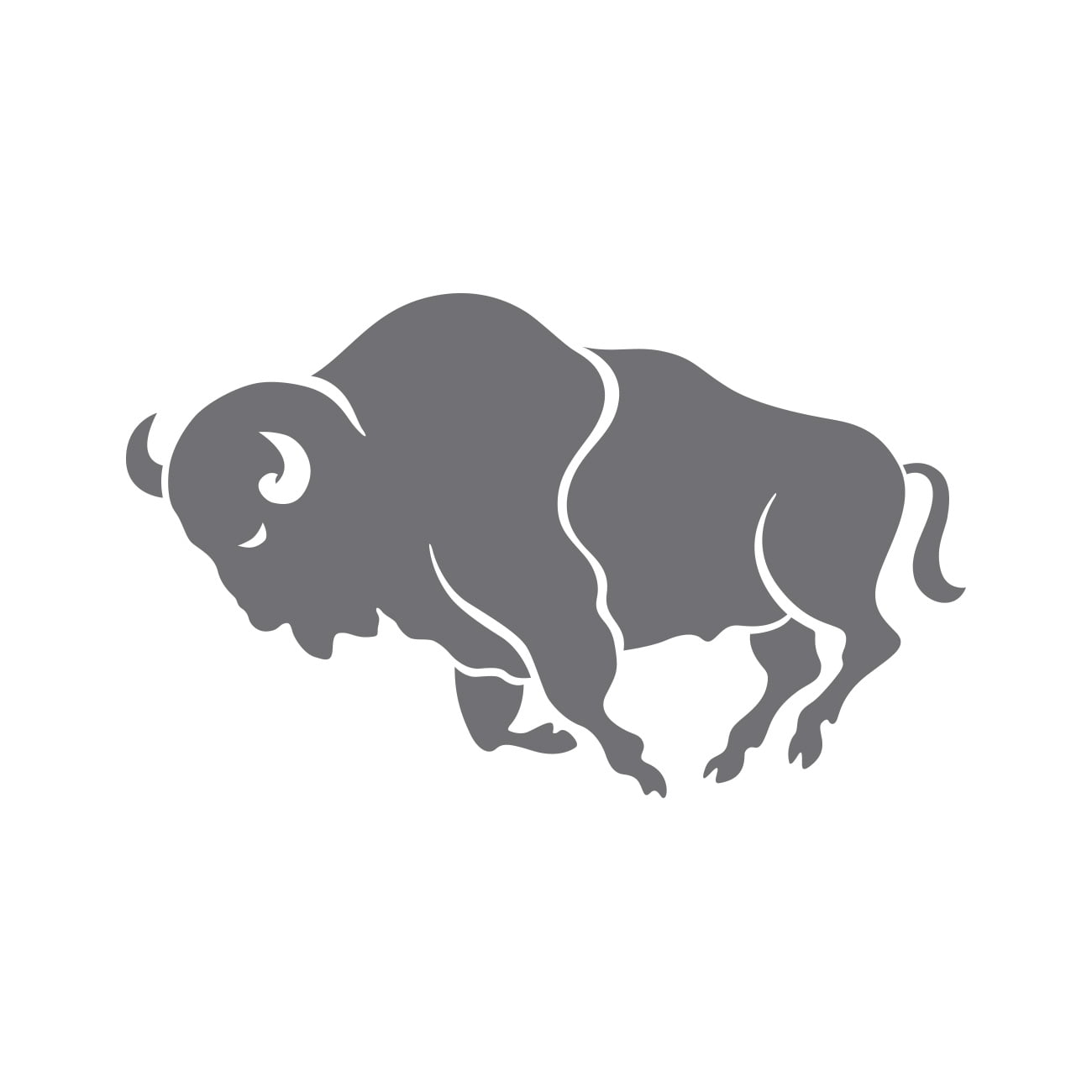 Buffalo Sticker Decal Die Cut - Self Adhesive Vinyl - Weatherproof ...