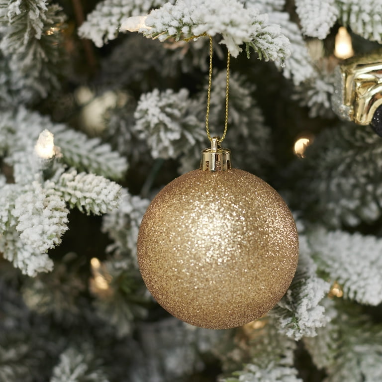 Black And Gold Christmas Tree Ornaments