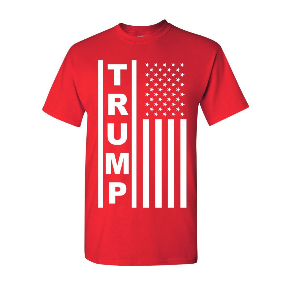 Tee Hunt Trump Flag MAGA Republican T-Shirt Donald Trump Republican ...