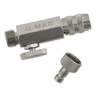 Grex Airbrush Quick Connect - Micro Air Control Valve Set, G-MAC