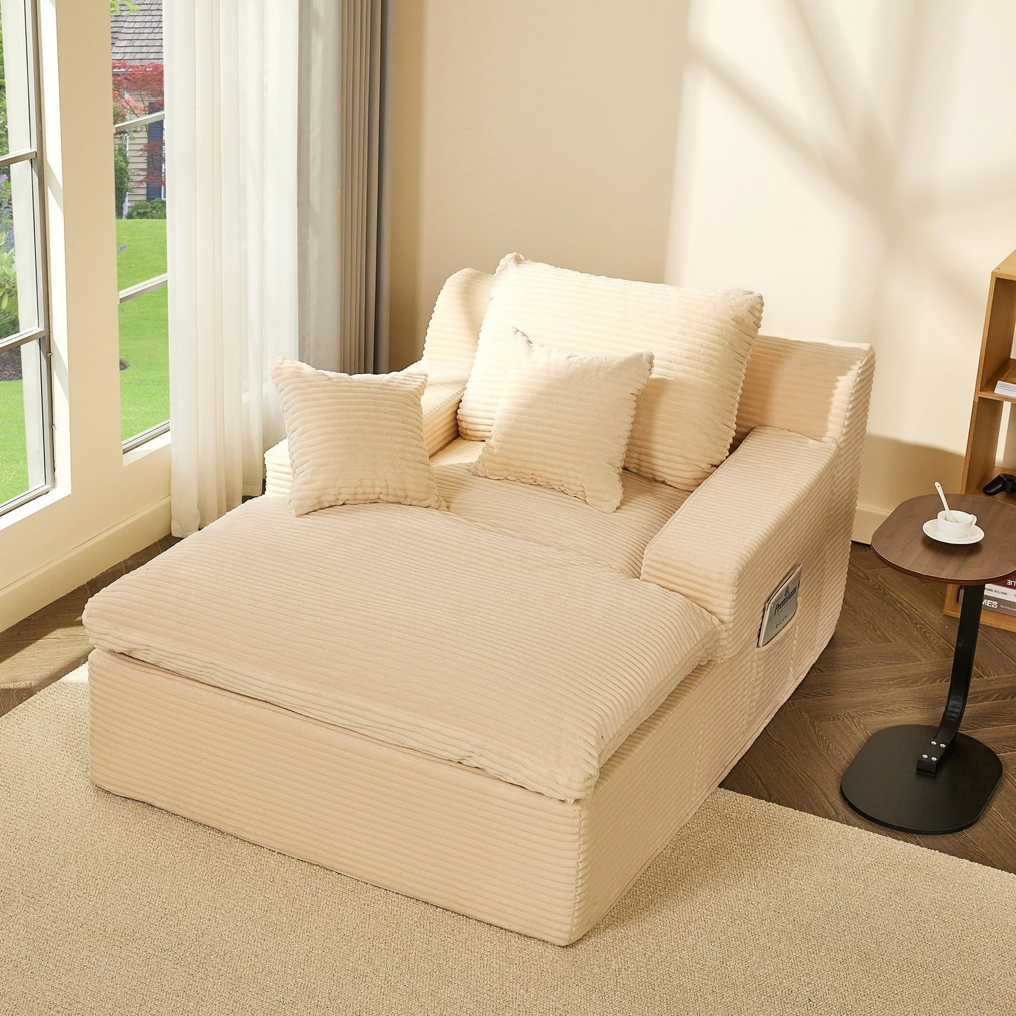 Click here for Bigsyy Chaise Lounge Chair  Floor Sofa Bed  No - A... prices