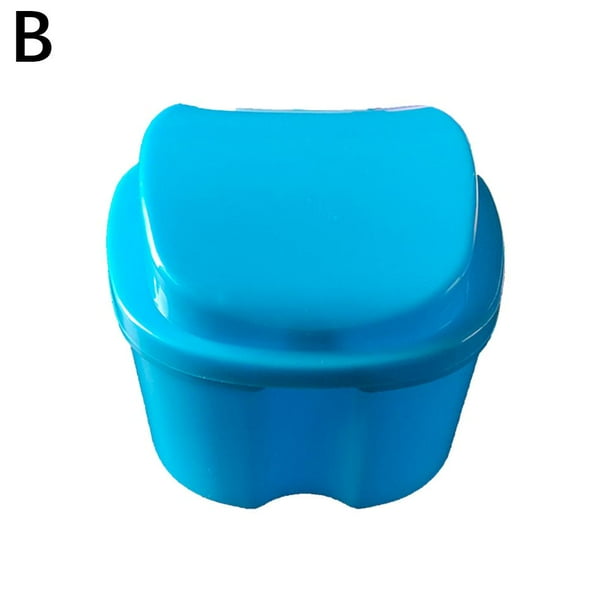 False Teeth Container Denture Box Storage Case Dental Holders Box ...