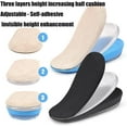 Dr.pedi Height Increase Insoles for Men & Women, 3CM Adjustable Gel ...