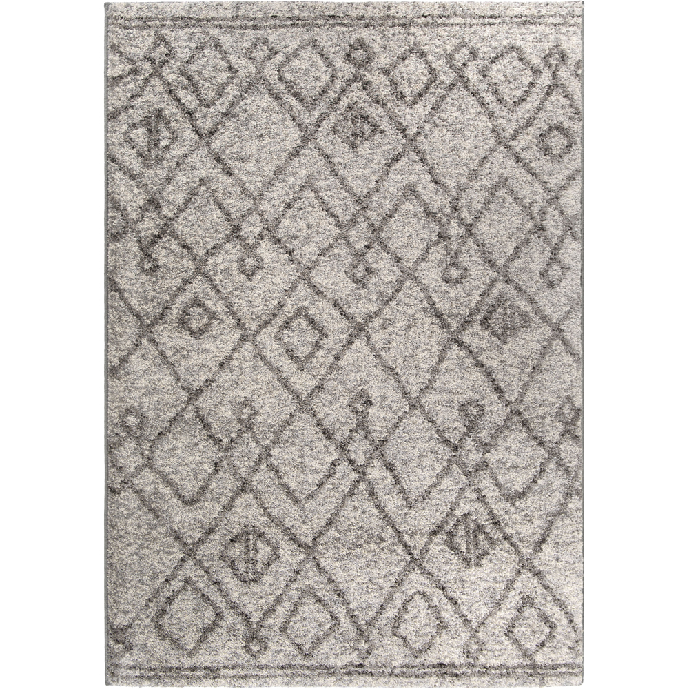 Orian Casablanca Area Rugs - 8429 Contemporary Grey Diagonal Lines ...