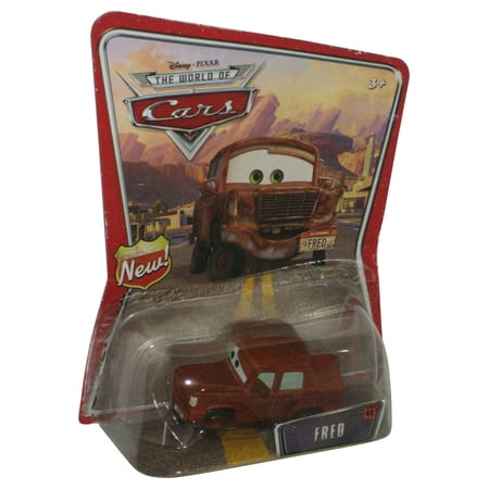 Disney Pixar World of Cars Fred Bumper Stickers Chase Piece Toy No. 67 ...