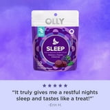 OLLY Sleep Gummies Travel Size 3mg Melatonin L-Theanine Blackberry ...