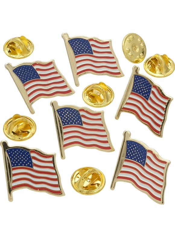American Flag Pins