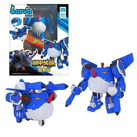 Larva Doll Larva Deformed Robot Yellow Assembled Toy Brown Car Movable ...