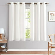 Vinyl Window Curtain in White - Walmart.com