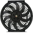 Universal 12 Volt Dual 12-13 Inch Radiator Cooling Fans, 130W Motor ...