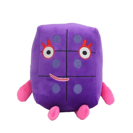 Numberblocks Digital Building Blocks Plush Toy Enlightenment Doll Doll ...