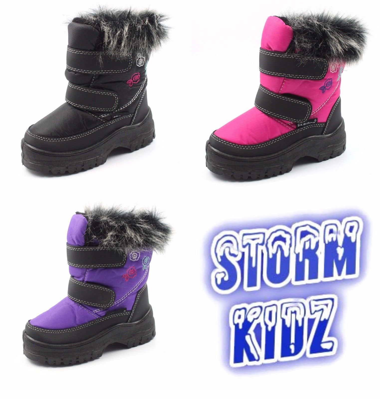 Storm Kidz Cold Weather Kid's Snow Boots Toddler/Little Kid 1316 ...