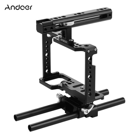 Andoer Professional Video Accessories Full Frame Camera Cage Kit with ...