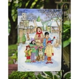 Carolines Treasures CDCO0410GF Christmas Carol Singers Flag Garden Size ...