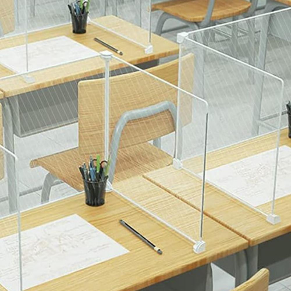 Buy Fovolat Sneeze Guard Desk Shield Classroom Privacy Shields Table ...