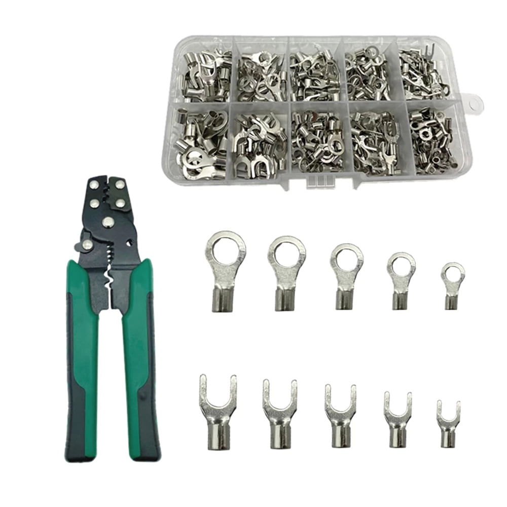 Terminal de crimpado de 320 piezas con juego de alicates Kit de ...