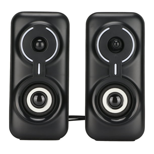 Altavoz USB, computadora de escritorio Altavoz con cable Computadora ...