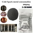 5 Pack 200g Cold Spark Machine Powder 2-5m Compound Ti Powder for ...