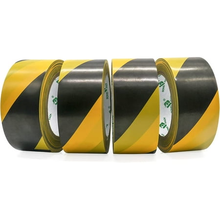 SICED Pack of 4 Universal Signal Adhesive Tape for Marking and Warning ...
