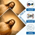 500-Piece Adult Wood Jigsaw Puzzle, Meditating Jesus on Lotus Spiritual ...