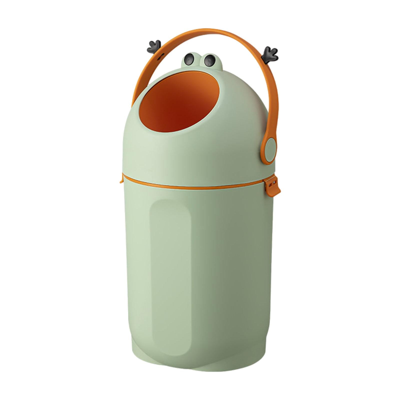 Siruishop Diaper Trash Can Dustbin Garbage Container for Restaurant ...