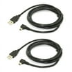 Mini 4 Pin USB 2.0 Cable, Black, Type A Male to 4 Pin Mini-B Male, 6 ...