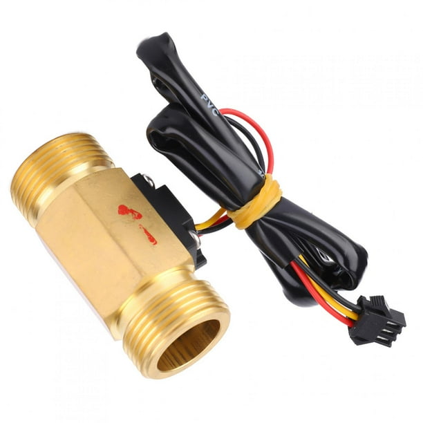 Hilitand Water Hall Sensor /4in Hall Effect Male-Male Thread Rate Meter ...