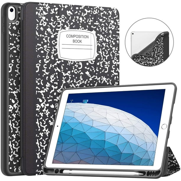 iPad Air 3 Case 2019 with Pencil Holder, Premium Trifold Case, Strong ...