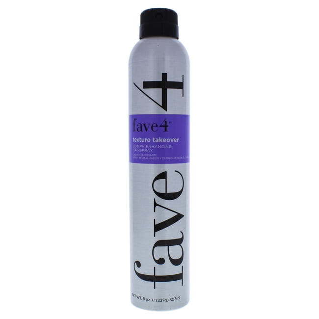 Texture Takeover Oomph Enhancing by Fave4 for Unisex - 8 oz Hair Spray ...