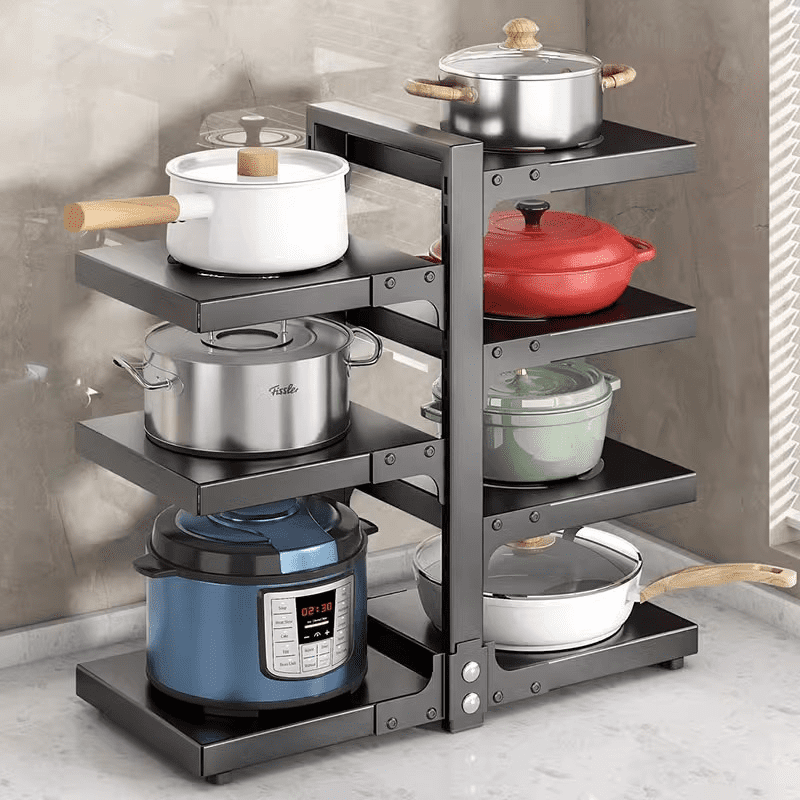 Click here for Zolthera Multilayer Pot Rack - Expandable Kitchen... prices