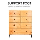 Milisten Table Legs Metal Black 4Pcs 5.1x4.3x4.3in - Walmart.com