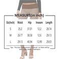 VV AVEORS Womens Fold Over Capri Pants Y2K Low Rise Wide Leg Gaucho ...