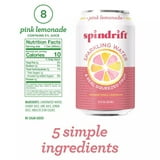 Spindrift Sugar-Free Lemonade Sparkling Water, Variety Pack, 12 Fl Oz (24 Pack) - Walmart.com