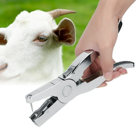POCREATION Sheep Ear Tag Plier,Pig Ear Tag Plier,Zinc Alloy Livestock ...