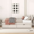 Twin Bed Frames, Twin Platform Bed Frame with 2 Drawers and Headboard ...