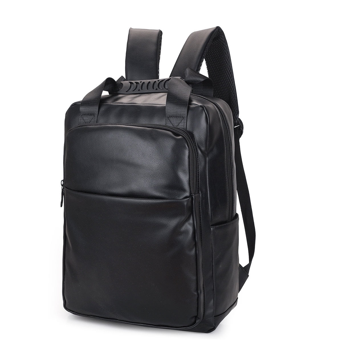 Taohesun Faux Leather Backpack for Men, Business Work Durable Laptop ...