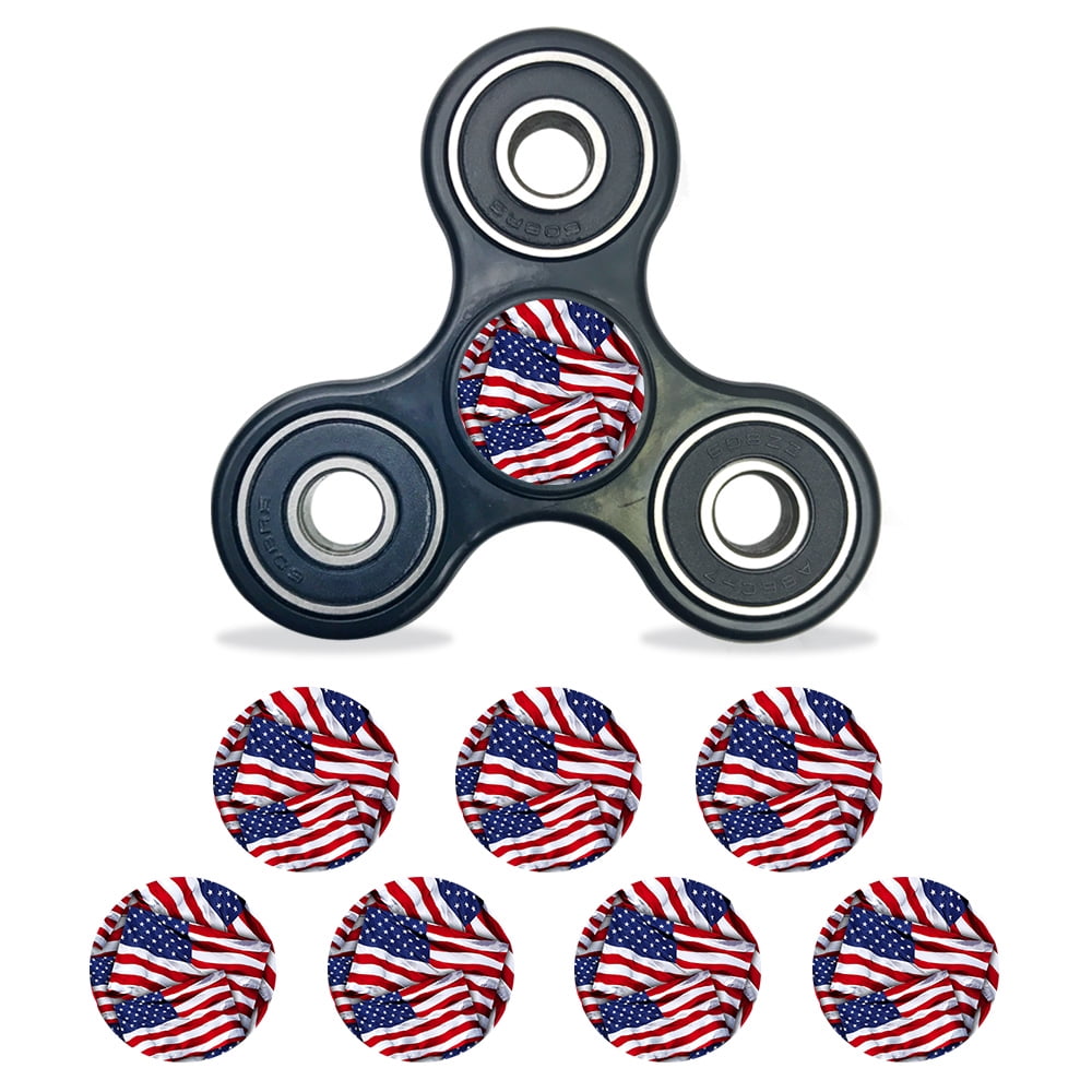 Skin Decal Wrap Compatible With Fidget Spinner Center Cap bearing Cap 8 ...