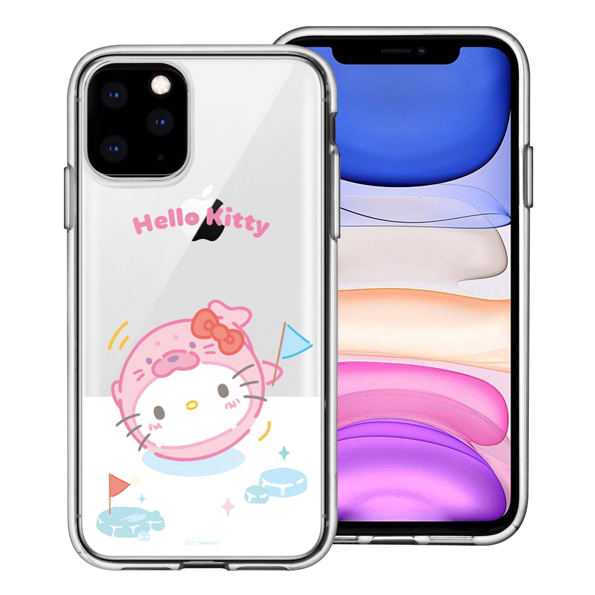 iPhone 12 Pro / iPhone 12 Case (6.1inch) Sanrio Cute Clear Soft Jelly ...