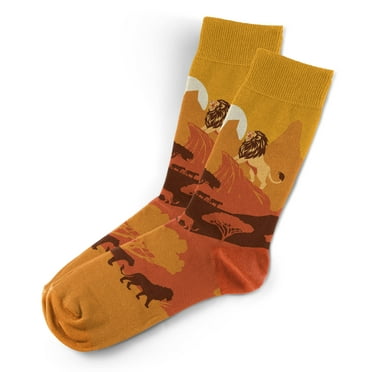 Cartoon Socks, Womens & Mens Fun Novelty Crew Character 360 Degree ...